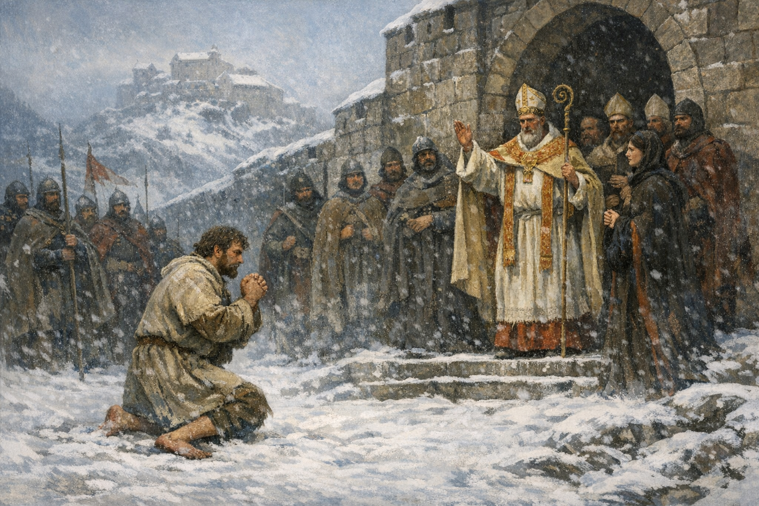Canossa 1077: Henry IV, Gregory VII, and the Winter Ritual That ...